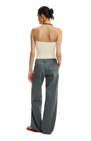 COTTON ON Lexi Low Rise Utility Pant - Dark Shadow