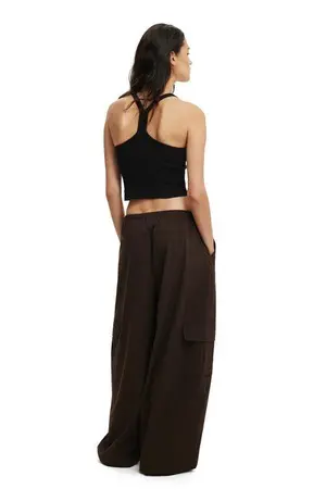 Cotton:on Active Woven Balloon Pant - French Roast