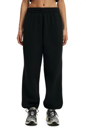 Plush Jogger Sweatpants