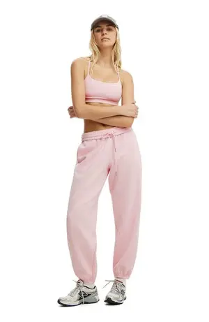 Cotton:on Active Plush Boyfriend Jogger - Cherry Dream