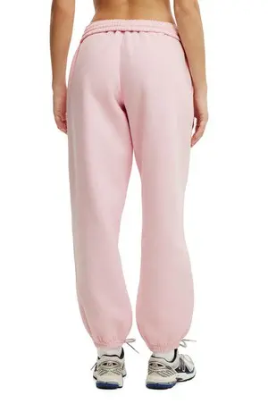 Cotton:on Active Plush Boyfriend Jogger - Cherry Dream