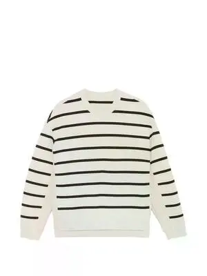 CROQUIS Striped Crewneck Jumper