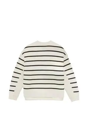 CROQUIS Striped Crewneck Jumper
