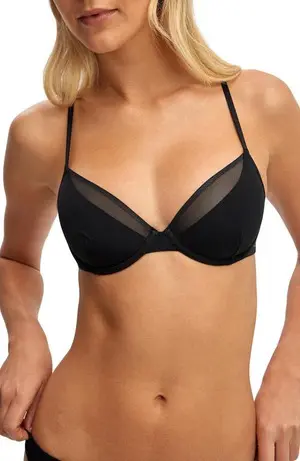 Cotton:on Double Layer Underwire Bra - Black