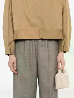 JNBY Jacquard Wide-leg Trousers - Grey