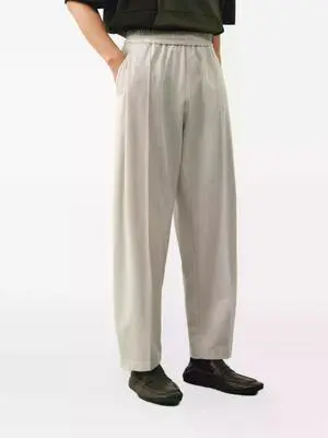CROQUIS Tapered Drawstring Trousers
