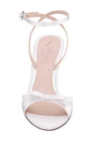 Nina Vicci Ankle Strap Sandal - Ivory
