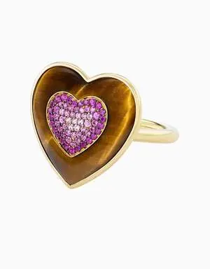 EMILY P. WHEELER Rock Heart Ring