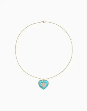 EMILY P. WHEELER Rock Heart Necklace