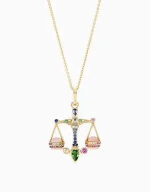 EMILY P. WHEELER Libra Zodiac Pendant