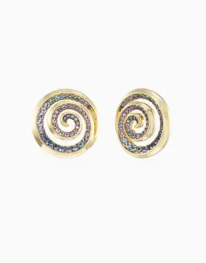 EMILY P. WHEELER Spiral Stud Earrings - One-color