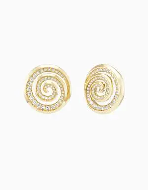 EMILY P. WHEELER Spiral Stud Earrings - One-color