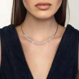 EMILY P. WHEELER Flora Diamond Necklace