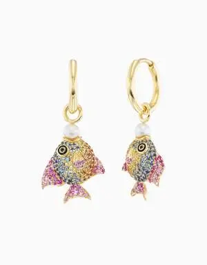 EMILY P. WHEELER Rainbow Fish Earrings - One-color