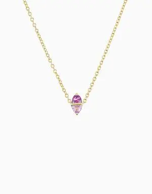 EMILY P. WHEELER Tilly Sapphire Necklace - Pink