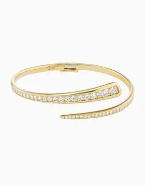 EMILY P. WHEELER Diamond Wrap Bracelet - White