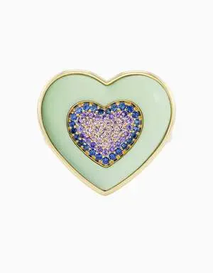 EMILY P. WHEELER Rock Heart Ring - One-color