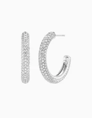EMILY P. WHEELER Diamond Hoop Earrings - One-color