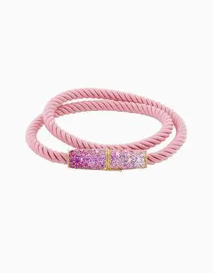 EMILY P. WHEELER Silk Wrap Bracelet - Pink