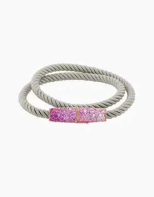 EMILY P. WHEELER Silk Wrap Bracelet Pink