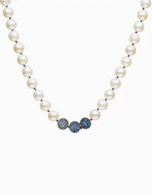 EMILY P. WHEELER Pearl And Sapphire Layered Necklace - White