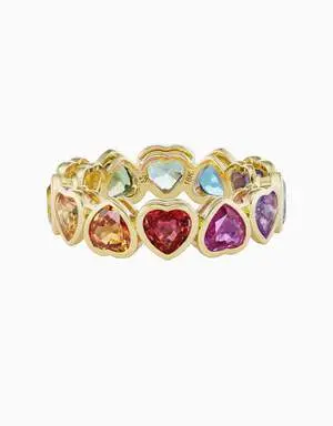 EMILY P. WHEELER I Heart Rainbows Gemstone Ring - One-color