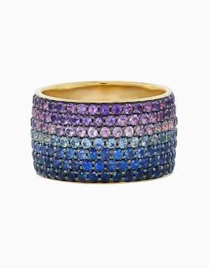 EMILY P. WHEELER Midnight Ombré Cigar Ring - Purple