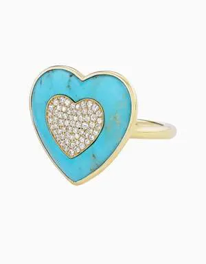EMILY P. WHEELER Rock Heart Ring