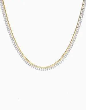 EMILY P. WHEELER Fringe Diamond Necklace - White