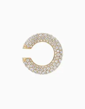 EMILY P. WHEELER Diamond Ear Cuff - White