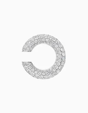 EMILY P. WHEELER Diamond Ear Cuff - White