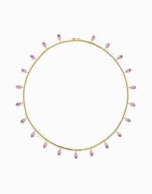 EMILY P. WHEELER Tilly Fringe Necklace - Pink