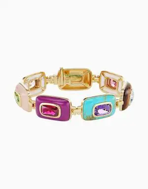 EMILY P. WHEELER 18k Yellow Gold Patchwork Link Bracelet