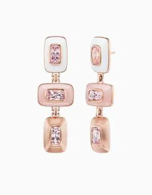 EMILY P. WHEELER Patchwork Dangle Earrings - White