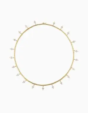 EMILY P. WHEELER Tilly Fringe Necklace - White