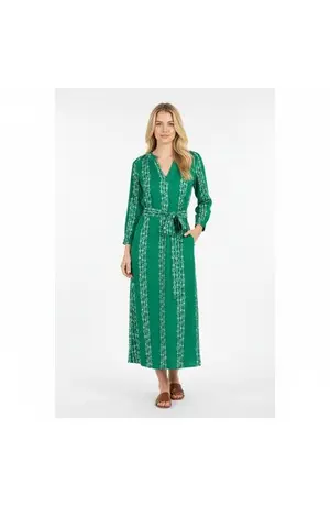 MER ST. BARTH Anouk Kaftan Jungle Seashells