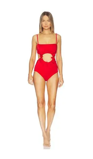 ANCORA Caliza One Piece Swimsuit - Red