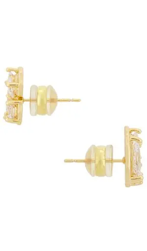Shashi Georgian Cut Stud Earrings