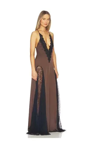 AWAVE STUDIO Lace Maxi Dress