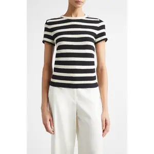 St. John Breton Stripe Wool-blend Sweater