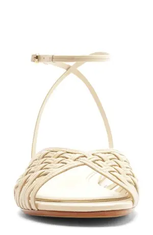 ALEXANDRE BIRMAN Lilian Woven Flat Sandal