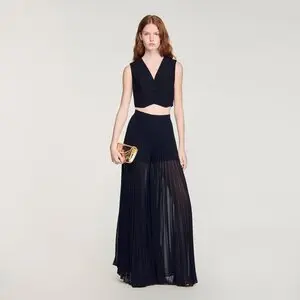 Sandro Flowy Pants For Women