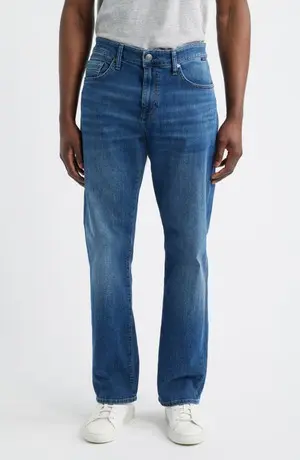 MAVI Matt Relaxed Straight Fit Jeans - Deep Brushed Williamsburg