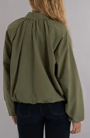 Kut From The Kloth Lainey Ruched Bomber Jacket