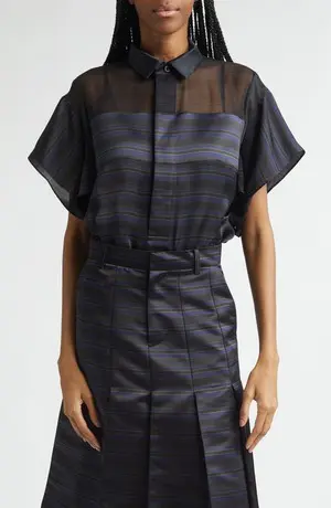 Sacai Collared Shirts For Women