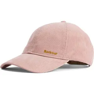 Barbour Corduroy Baseball Cap - Gardenia