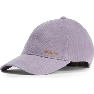 Barbour Corduroy Baseball Cap - Heather Mist
