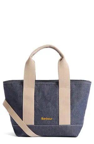 Barbour Mini Mya Denim Tote
