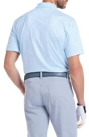 Robert Graham Links & Drinks Performance Golf Polo