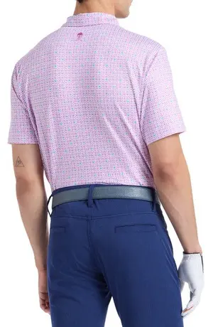 Robert Graham Tilford Performance Golf Polo
